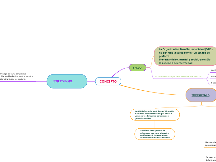 CONCEPTO - Mind Map